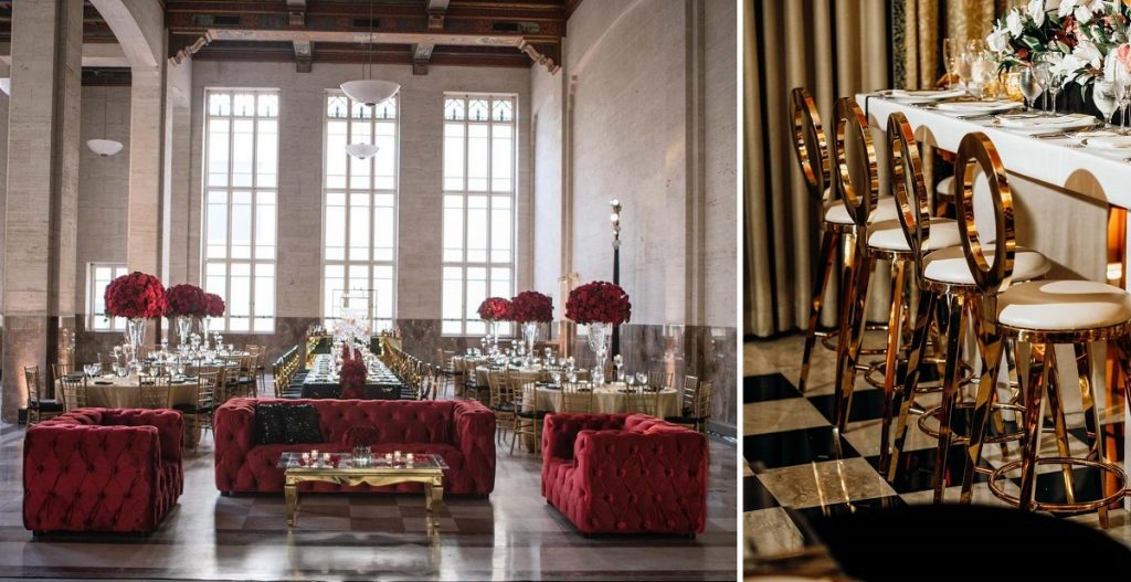 Luxury event rentals from the lounge design - Wedding Style Magazine