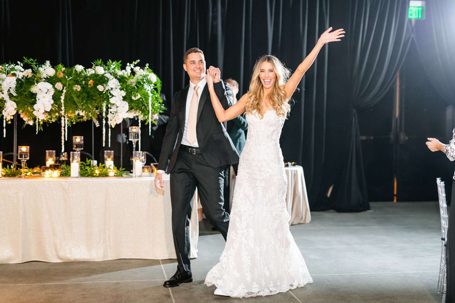 A Chicago Bears NFL Wedding with a VIP Players’ Lounge and Zen Vibe ...