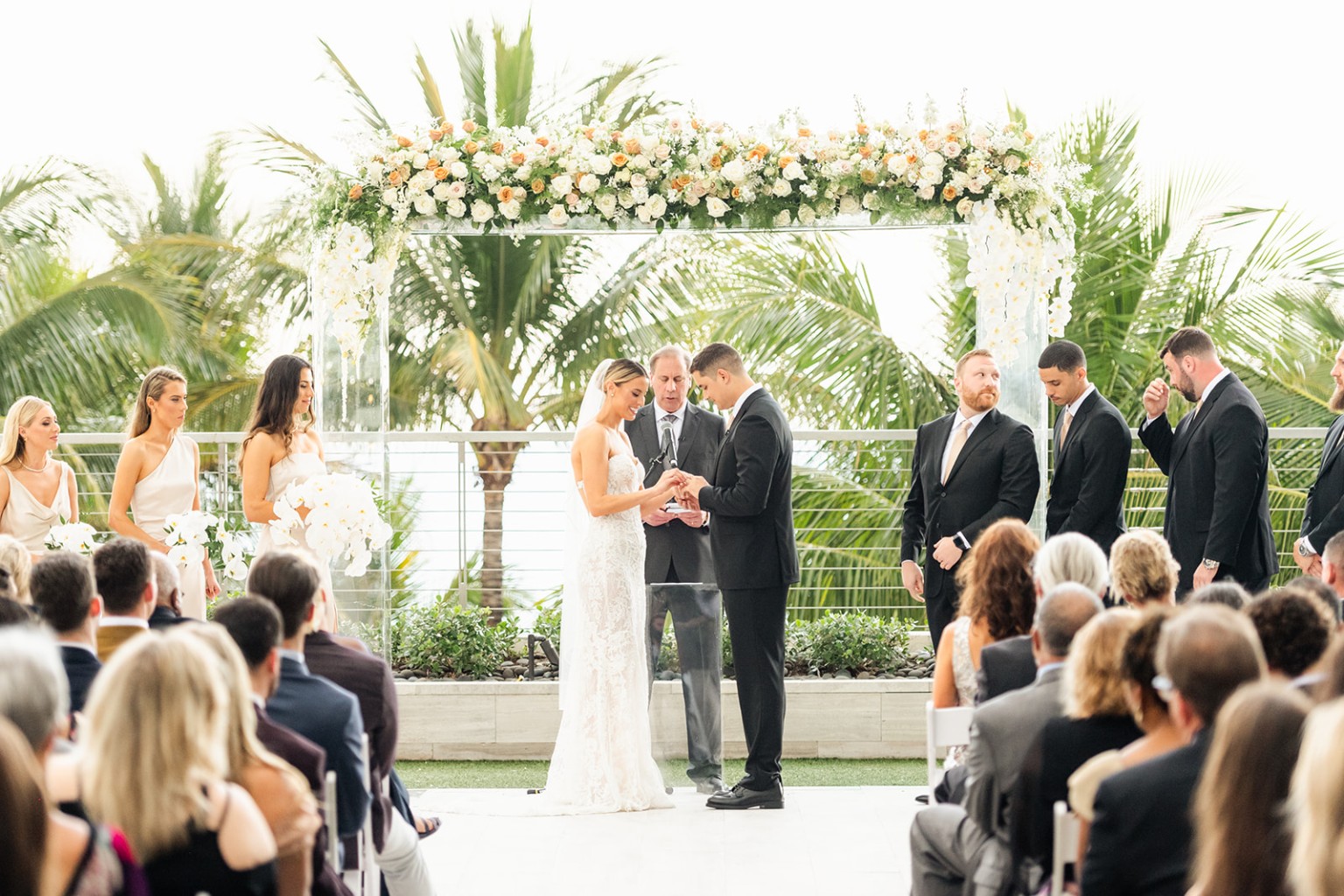 A Chicago Bears NFL Wedding with a VIP Players’ Lounge and Zen Vibe ...