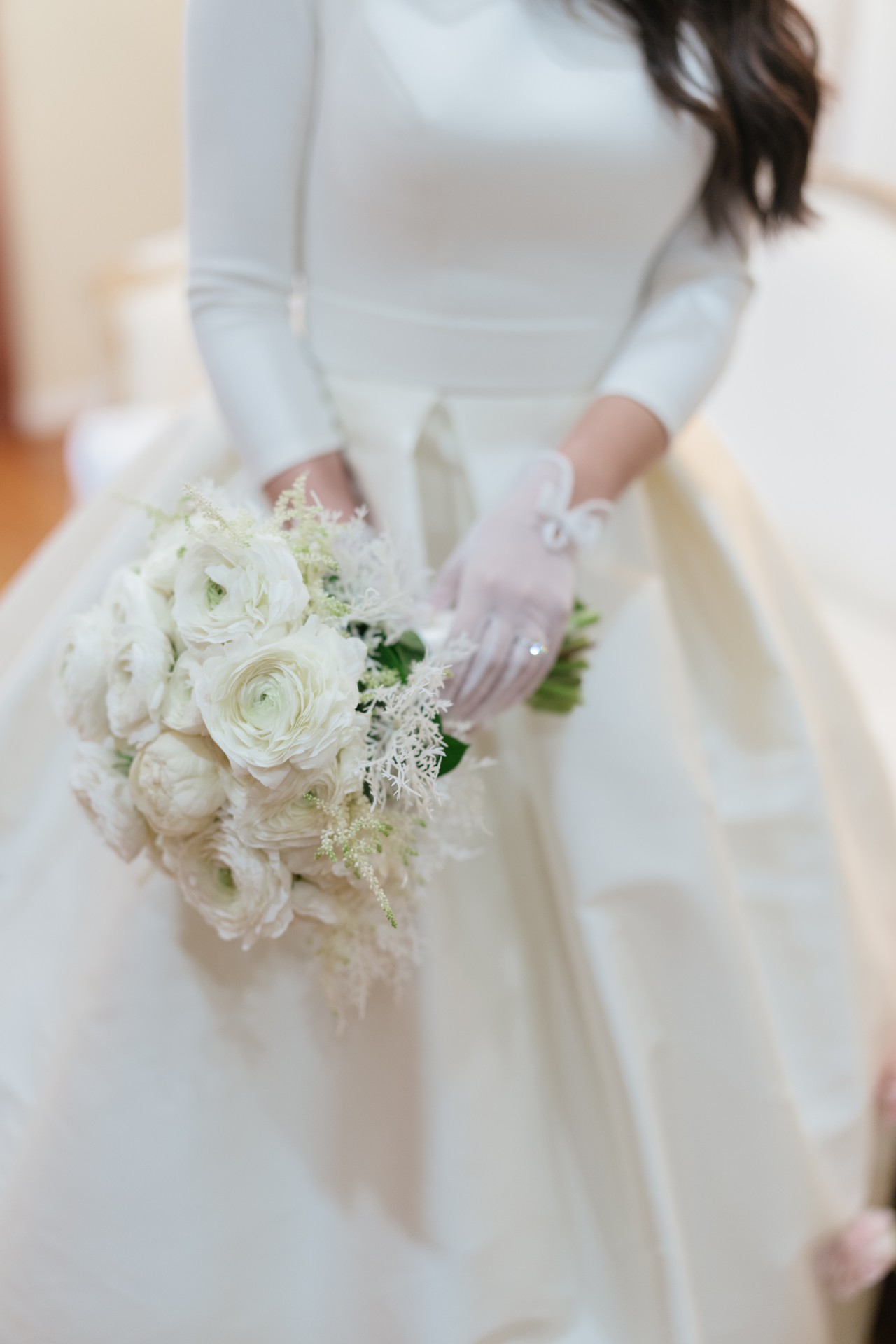A Magical Winter Wonderland Wedding with an All-White Theme - Wedding ...