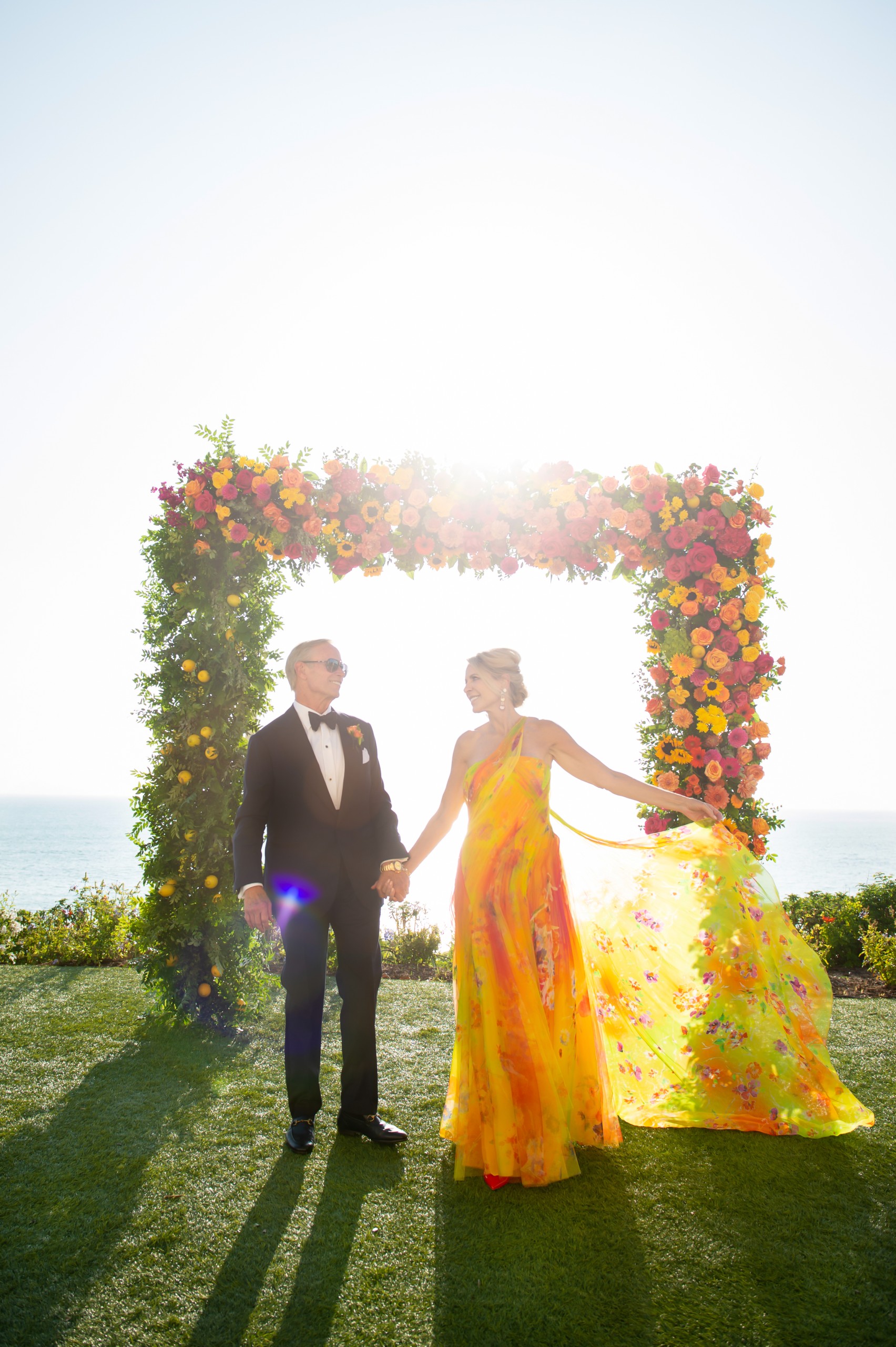 A Colorful Wedding at The Ritz-Carlton, Laguna Niguel Inspired by the ...
