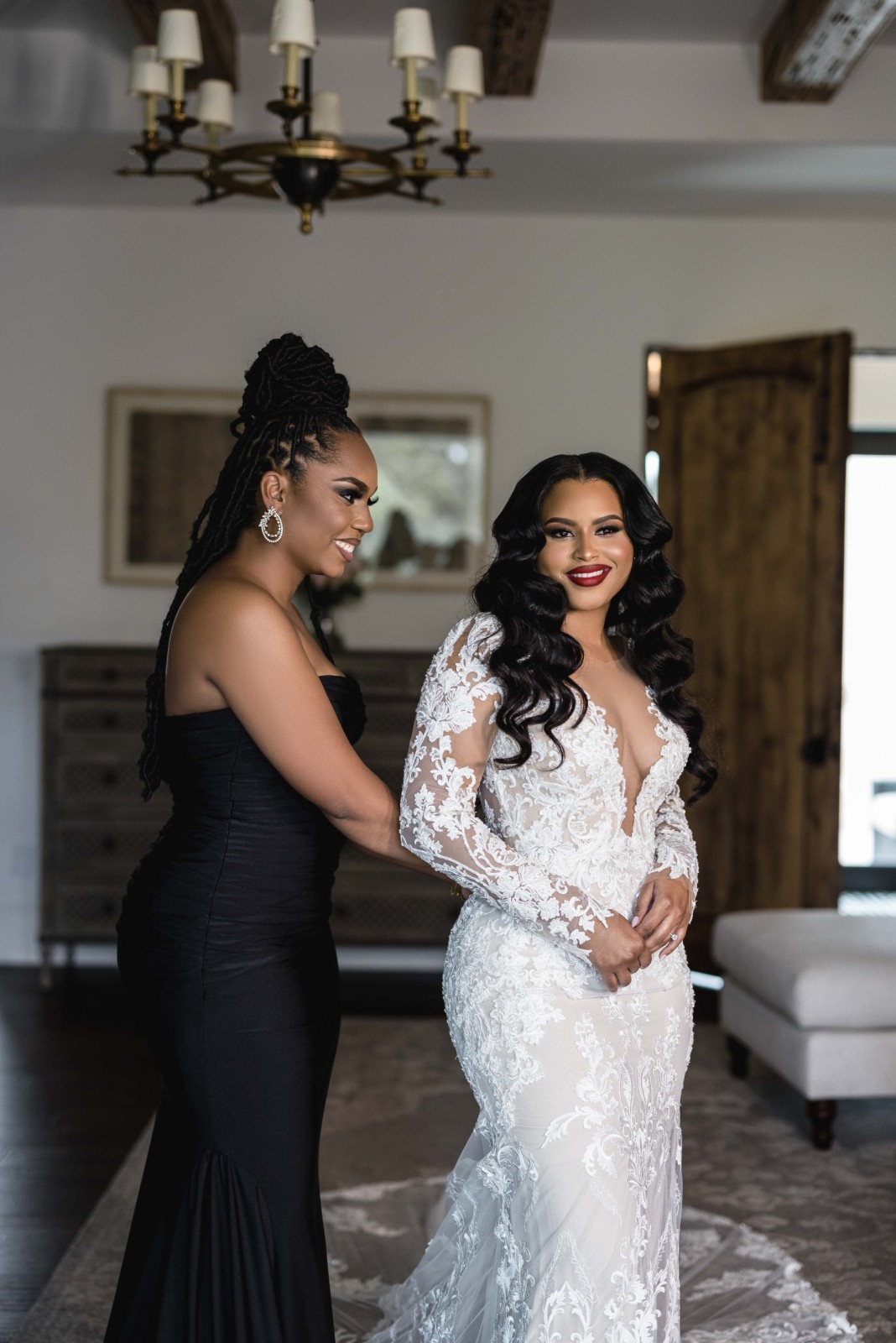 An Intimate Black and Gold Wedding with Haitian Roots - Wedding Style ...