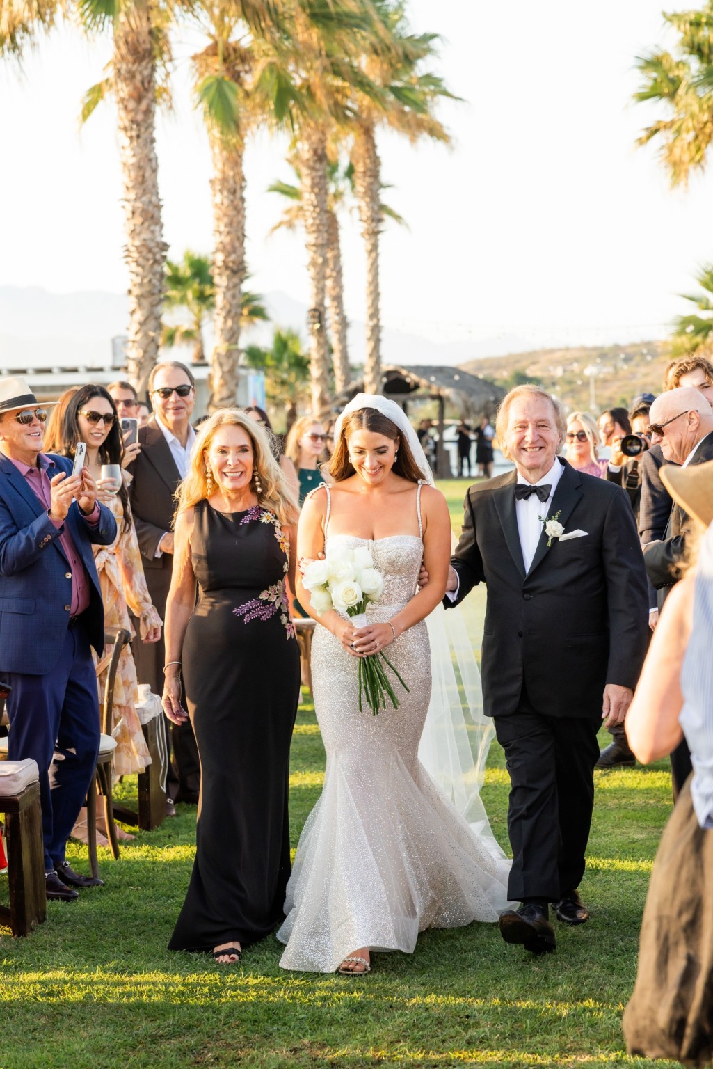 A Destination Wedding in Mexico with a Black and White Farmhouse ...