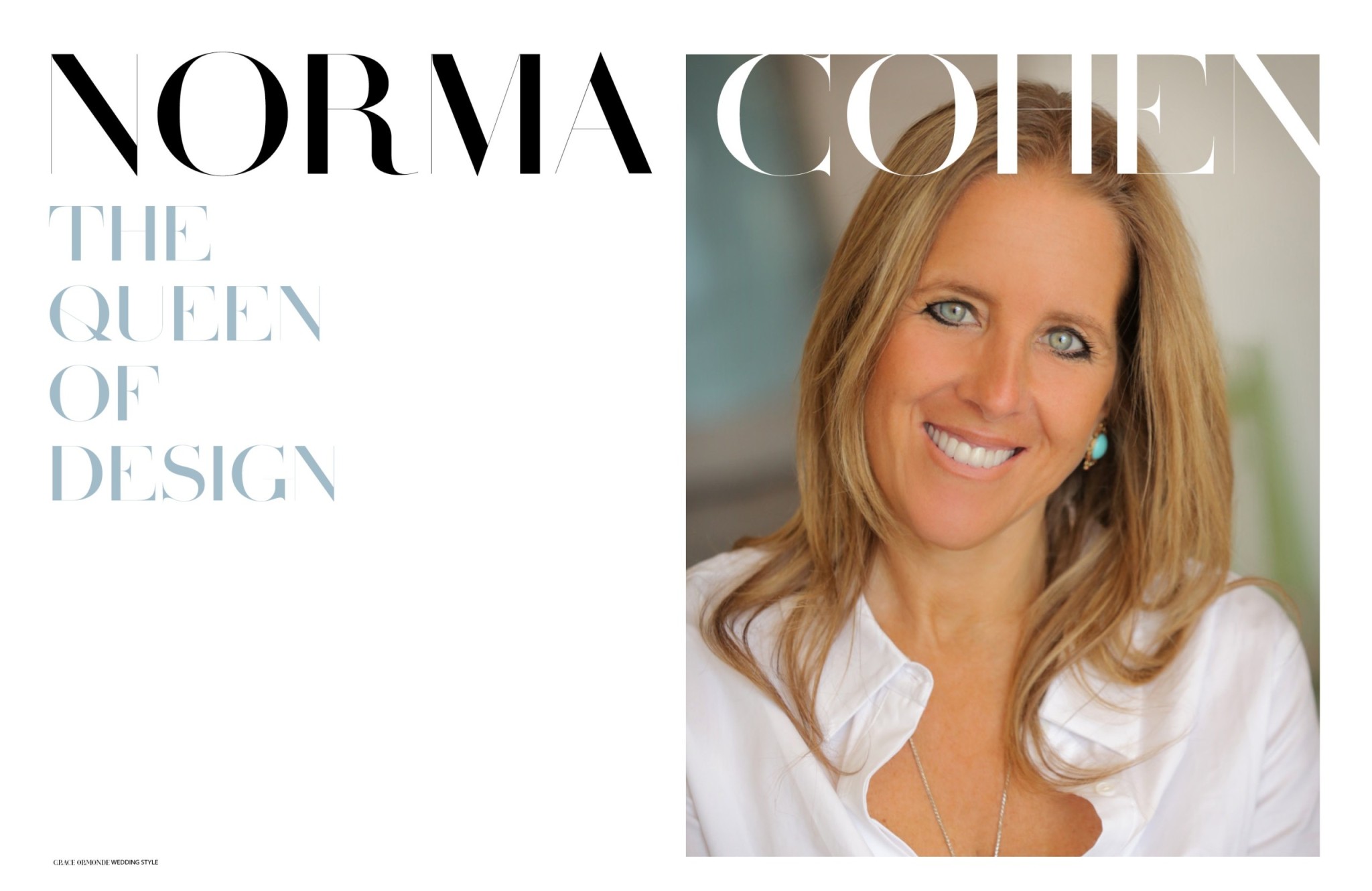 NORMA COHEN – THE QUEEN OF DESIGN - Wedding Style Magazine