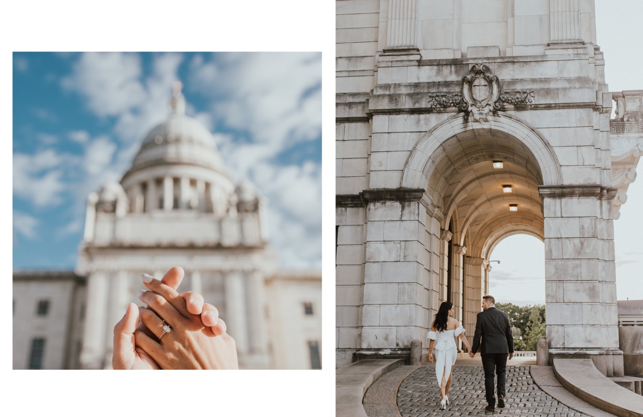 Rhode Island Style – A Romantic Engagement Photo Session in Providence ...