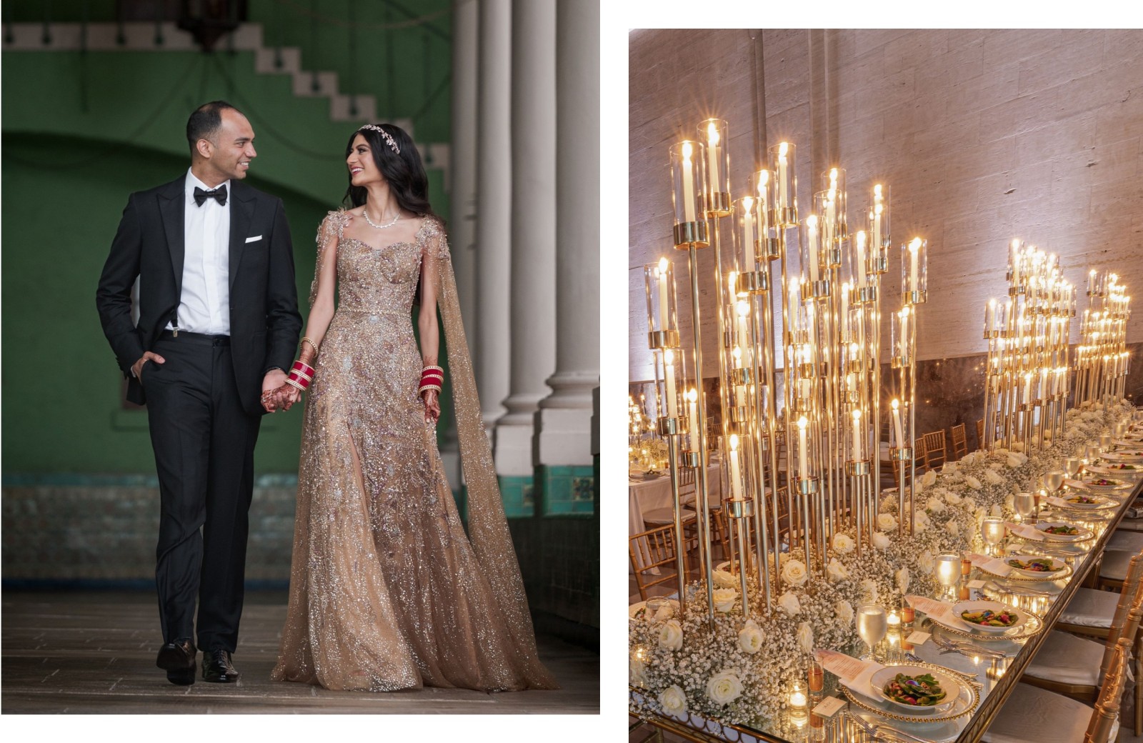 A Two-Day Indian Wedding in Miami with Four Events and Baby’s Breath ...