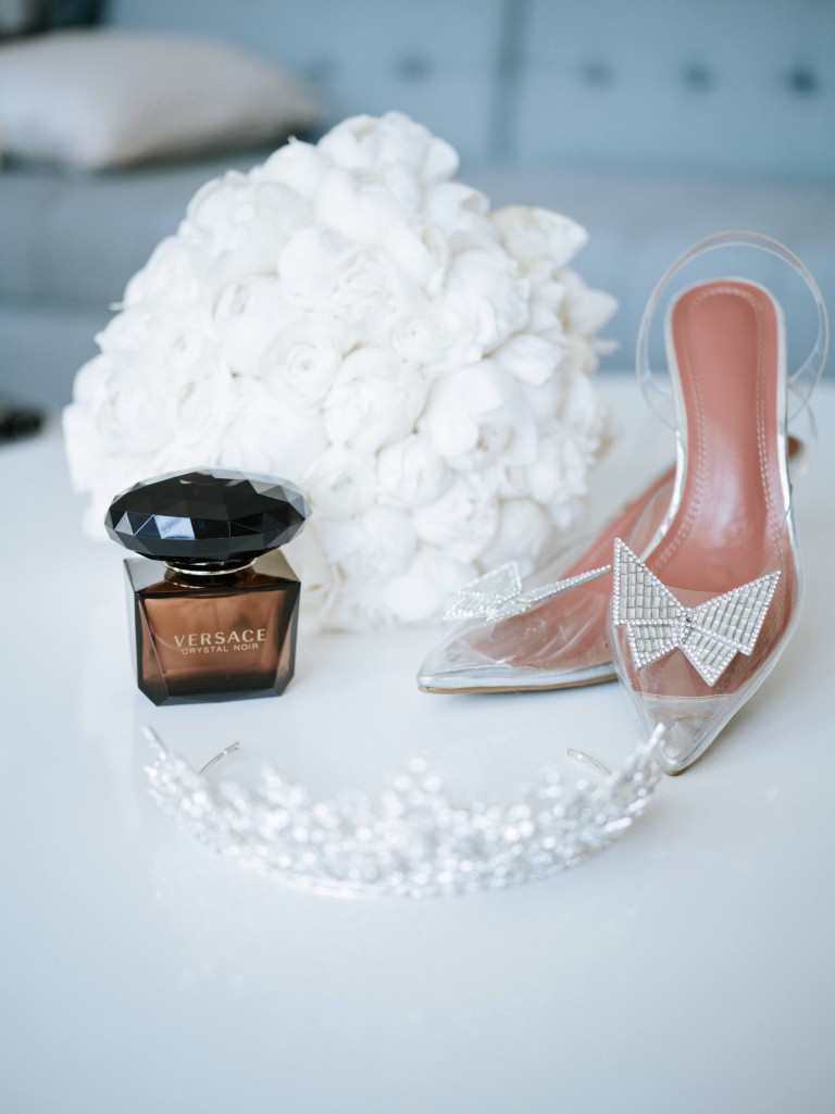 A Luxury Bespoke Wedding in Beverly Hills Filled with Crystals ...