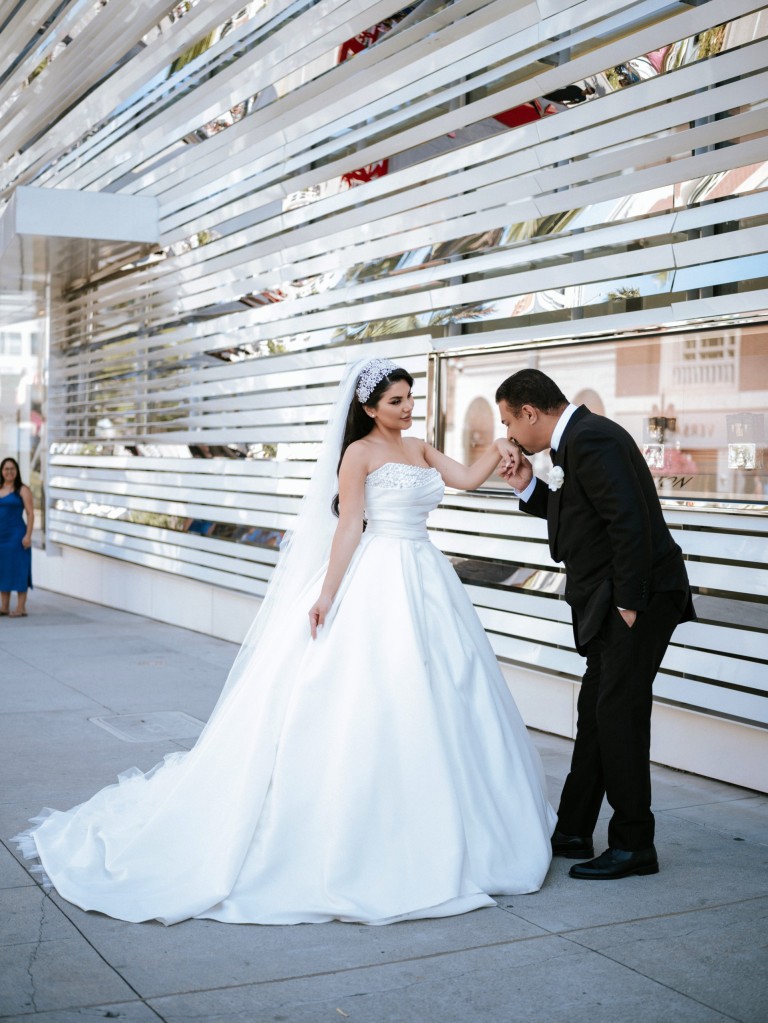 A Luxury Bespoke Wedding in Beverly Hills Filled with Crystals - Wedding Style Magazine