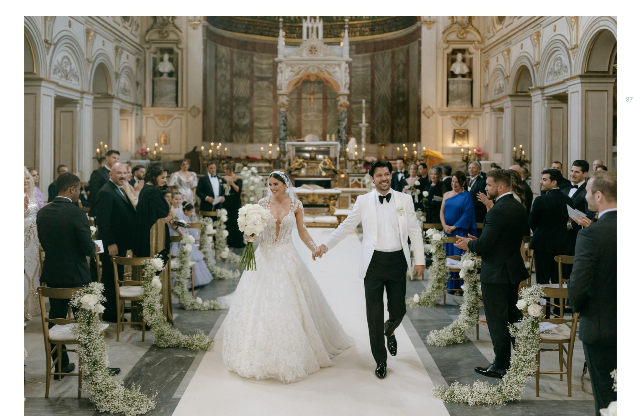 A Romantic Wedding in Rome Filled with Classic Elegance - Wedding Style ...