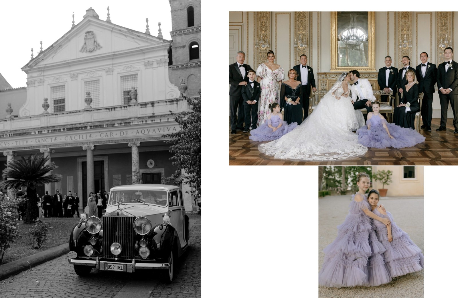 A Romantic Wedding in Rome Filled with Classic Elegance - Wedding Style ...