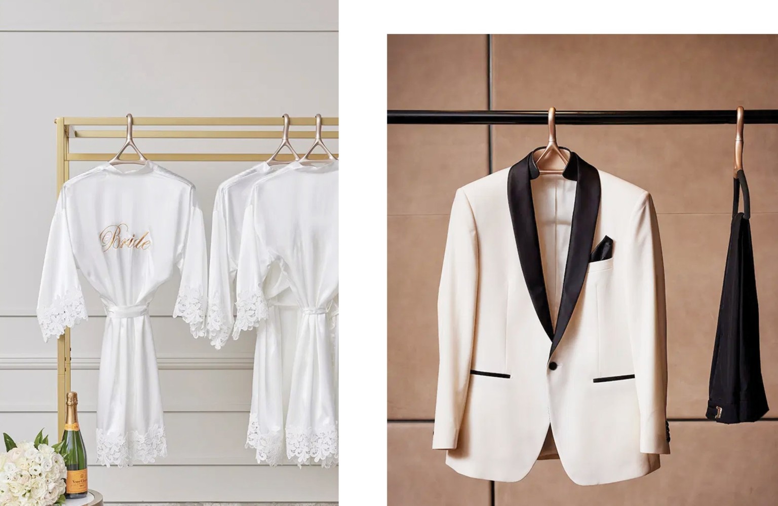 THE FINEST LUXURY BRIDAL HANGERS FOR WEDDING DAY DETAIL SHOTS - Wedding ...