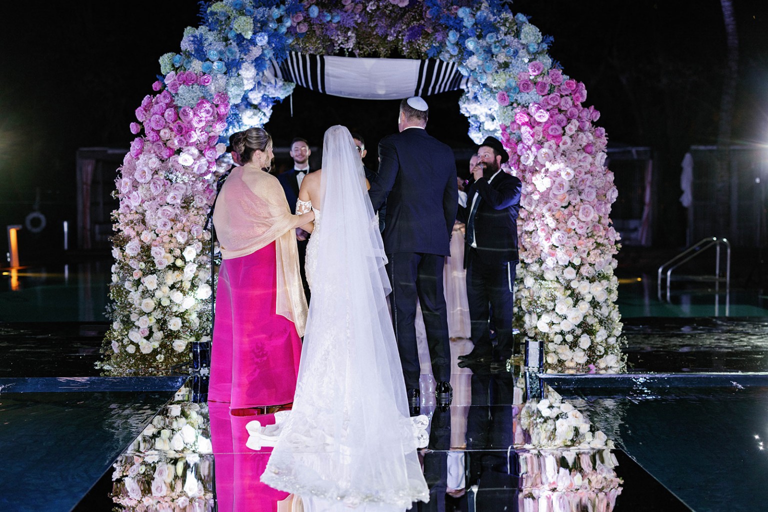 A Colorful Poolside Wedding at W South Beach - Wedding Style Magazine