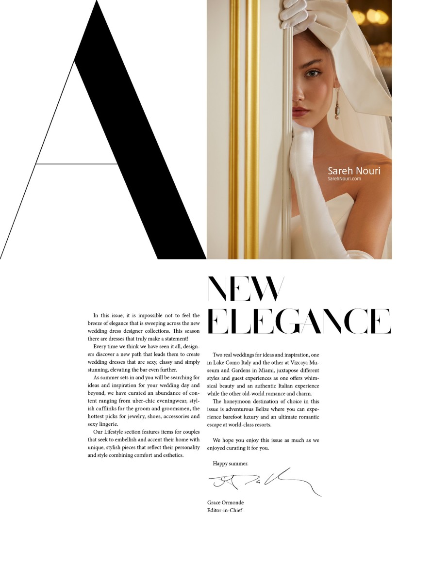 GRACE ORMONDE WEDDING STYLE JUNE 2024 THE LOVE ISSUE - Wedding Style ...