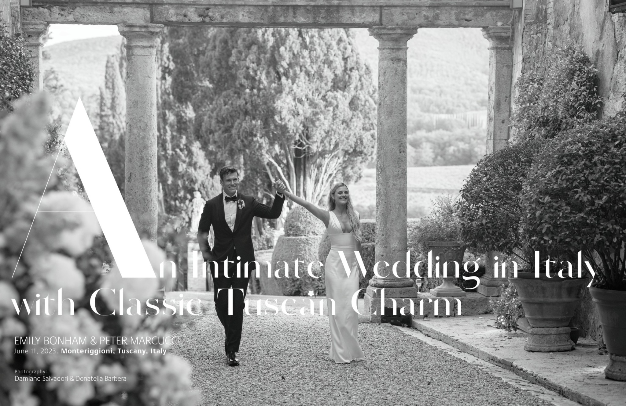 An Intimate Wedding in Italy with Classic Tuscan Charm - Wedding Style ...